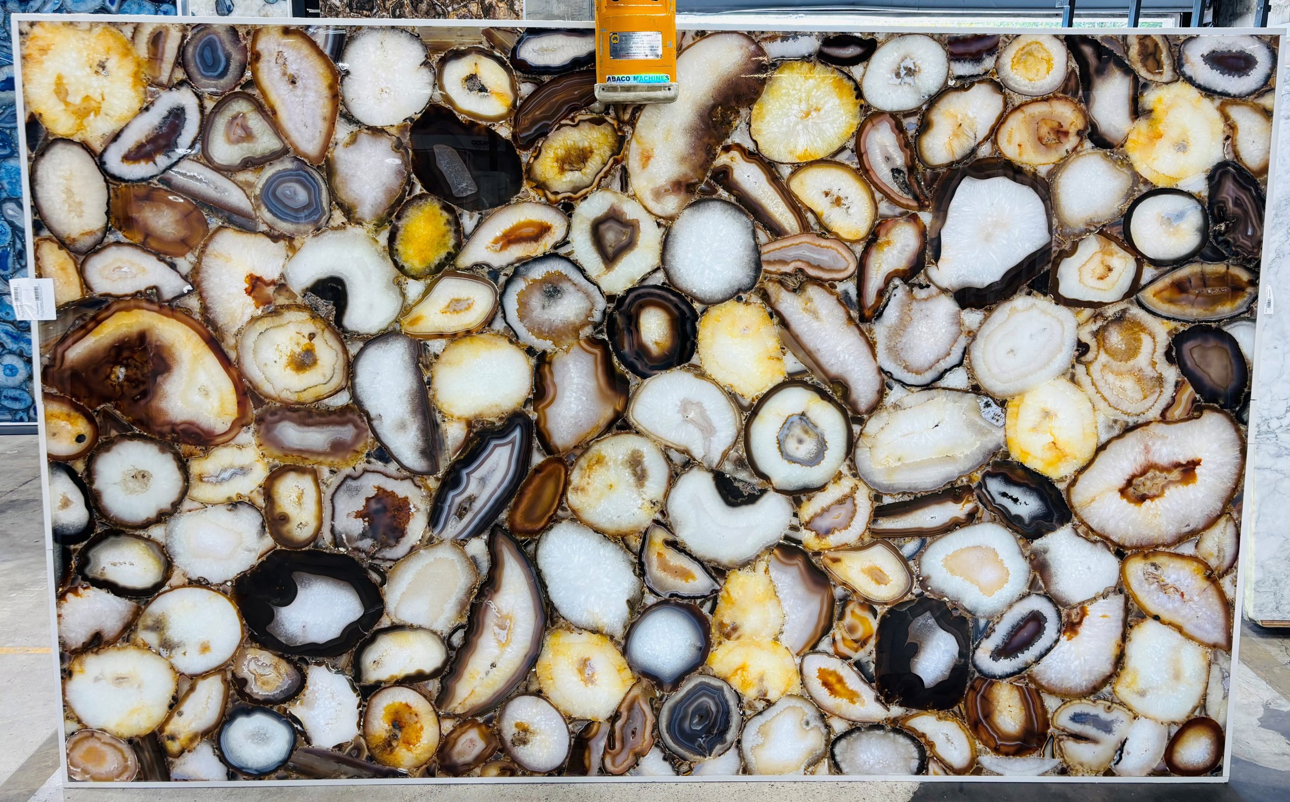 Organic Brown Agate 58610A 2cm | Spazio Marble & Granite